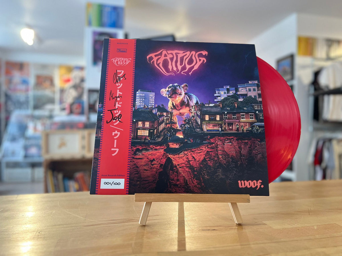 Fat Dog WOOF. Vinyl LP Signed Assai Obi Edition Red Colour 2024 — Assai Records